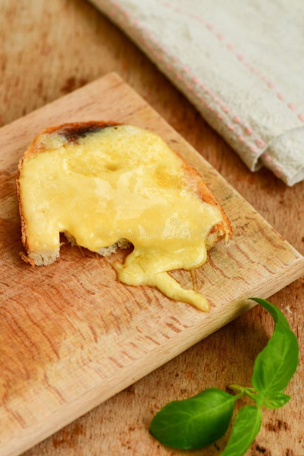 Cheese toast stock image. Image of buttered, link, breakfast - 110123169