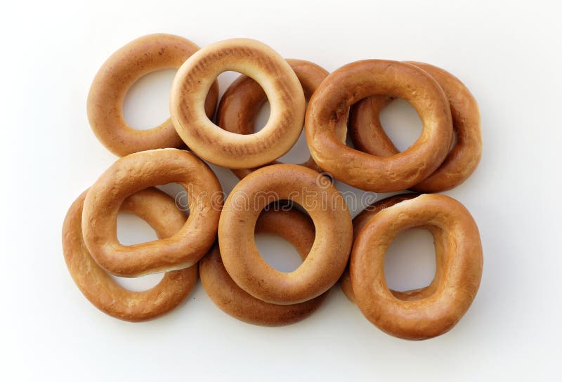 Toasted bagels round stock image. Image of yellow, color - 65614531