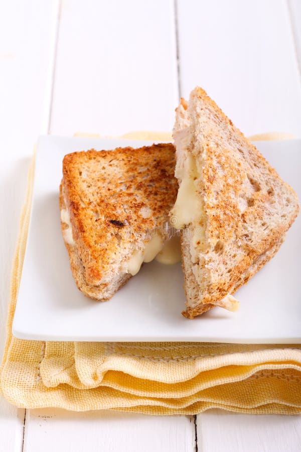 Toasted bran sandwich stock image. Image of savory, melted - 62301023