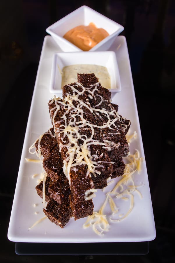 Toasted bread with cheese stock image. Image of ingredient - 63593775