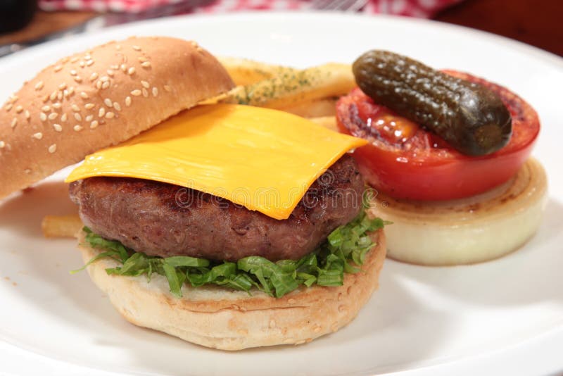 A tasty ham burger cuisine stock photo. Image of dinner - 108878184