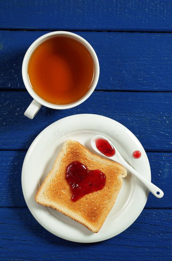 804 Toasted Bread Jam Tea Stock Photos - Free & Royalty-Free Stock ...