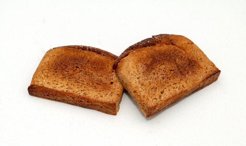 Toasted bread pieces stock photo. Image of toasted, organic - 290760090