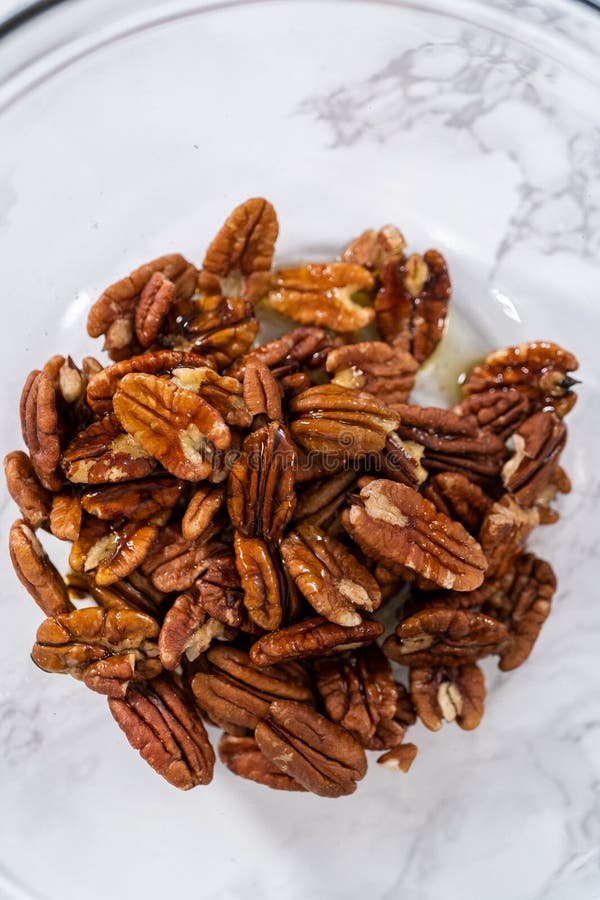 Toasted pecans stock photo. Image of recipe, pecans - 270267640