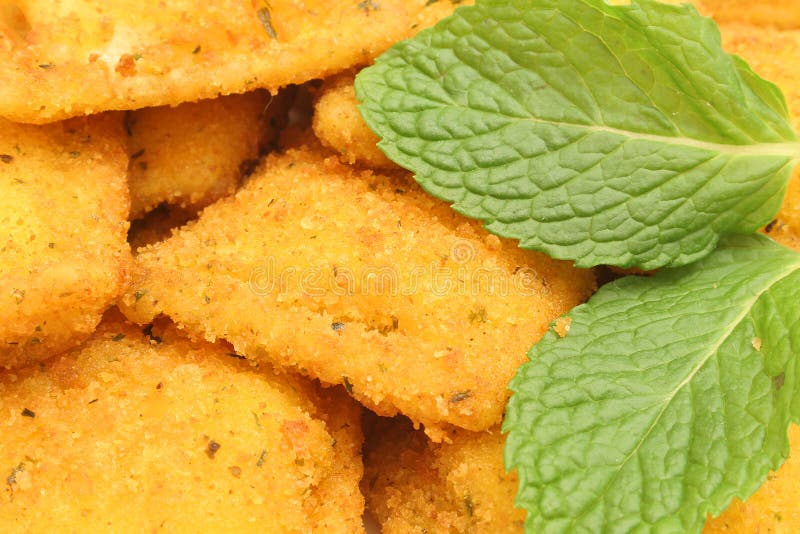 Toasted ravioli stock photo. Image of health, main, menu - 2374662