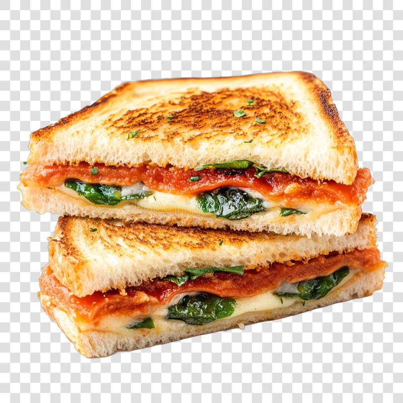 Toasted Ravioli Sandwich stock illustration. Illustration of culinary ...