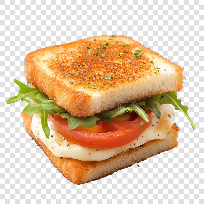 Toasted Ravioli Sandwich stock image. Illustration of vegetables ...