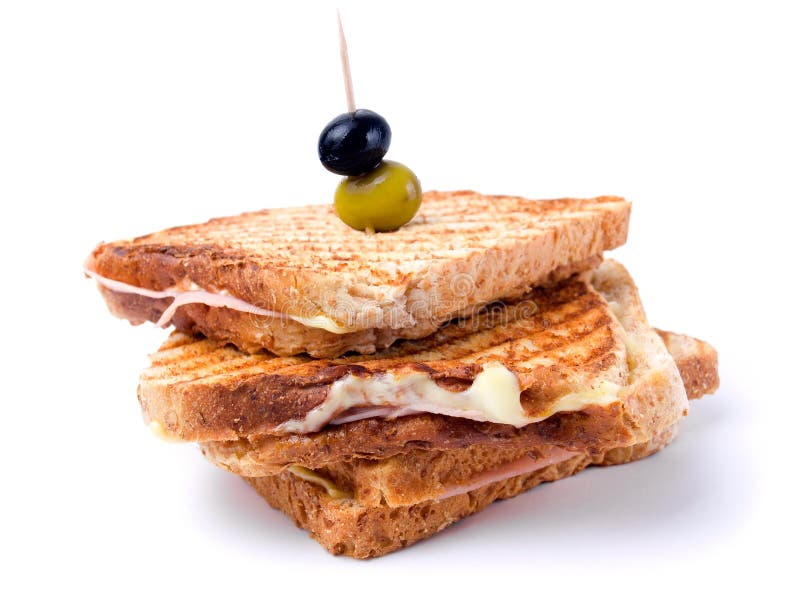 Toasted sandwiches stock photo. Image of fresh, restaurant - 16373156