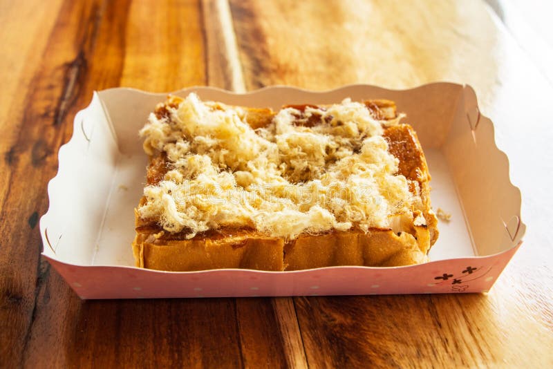 Toasted Shredded Chilli in the Tray To Eat. Stock Image - Image of ...