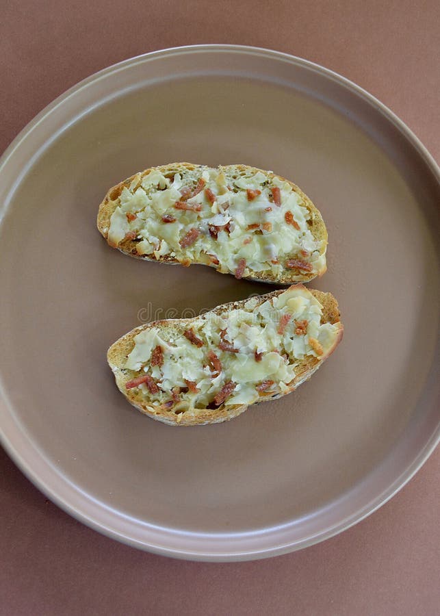 Toasted Stone Baked Multigrain Sourdough Bread with Bacon and ...