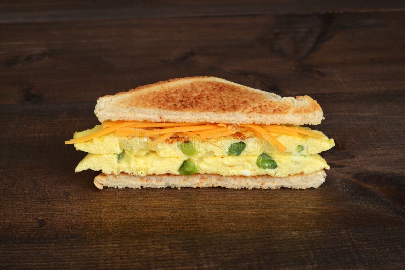 Toasted western sandwich stock image. Image of omelet - 71808077