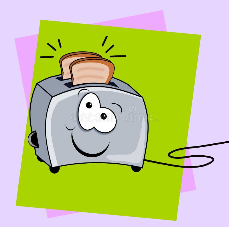 Happy Toaster Stock Illustrations – 622 Happy Toaster Stock ...