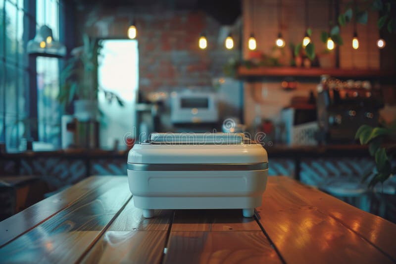 A Toaster Sitting on a Wooden Table, Suitable for Use in Editorial or ...