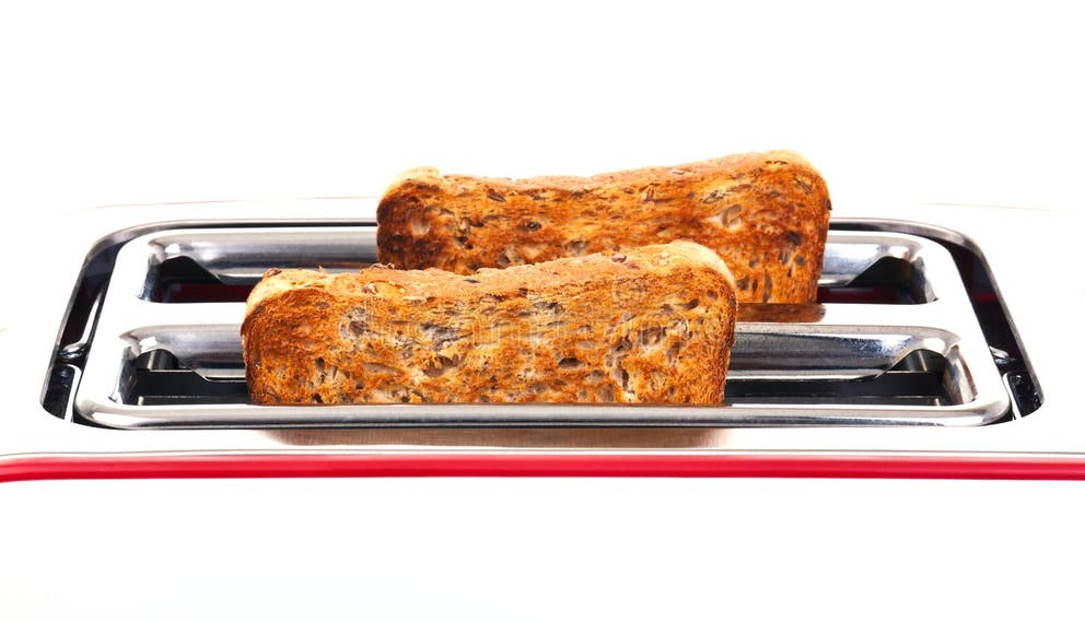 Toaster with toast stock image. Image of slices, eating - 21092959