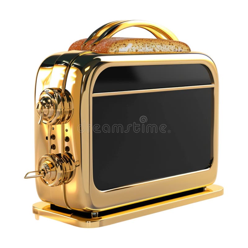 Toaster on Transparent Background - Ai Generated Stock Illustration ...