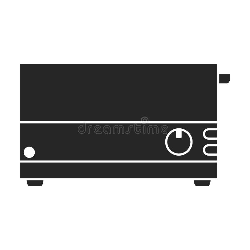 Toaster Black White Stock Illustrations – 1,859 Toaster Black White ...