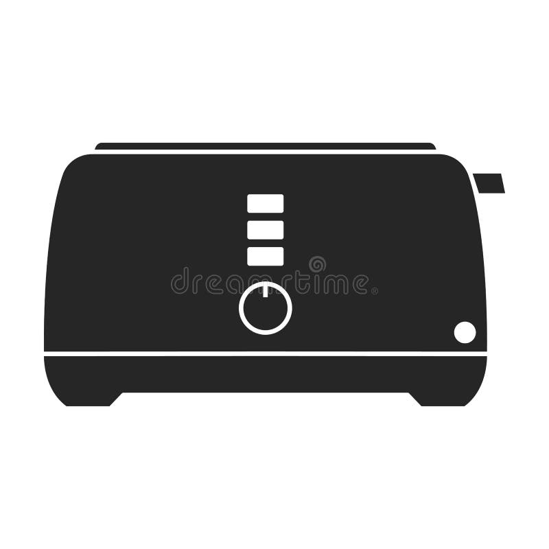 Toaster Black White Stock Illustrations – 1,859 Toaster Black White ...