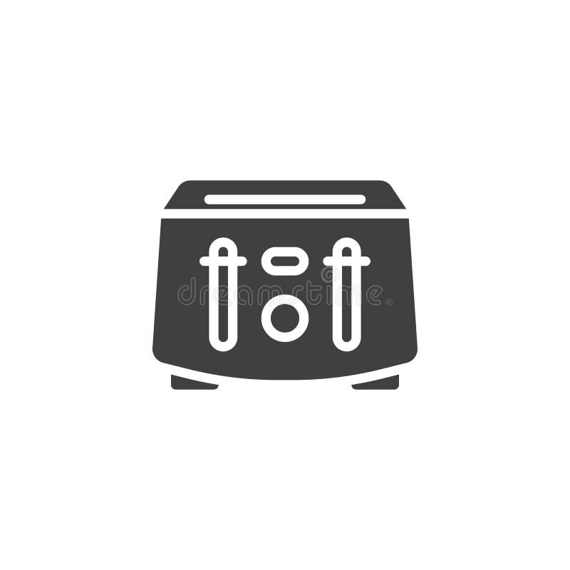 Toaster vector icon stock vector. Illustration of vector - 245332896