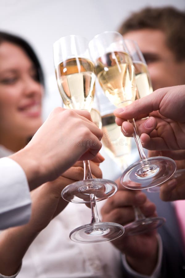 Toast for victory stock photo. Image of pastime, pizza - 80673774