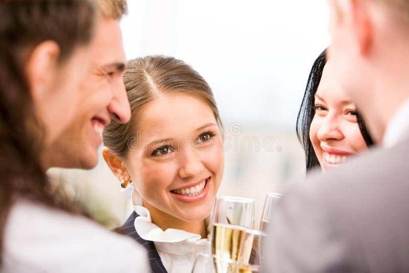 Toasting female stock photo. Image of holiday, festive - 11912180
