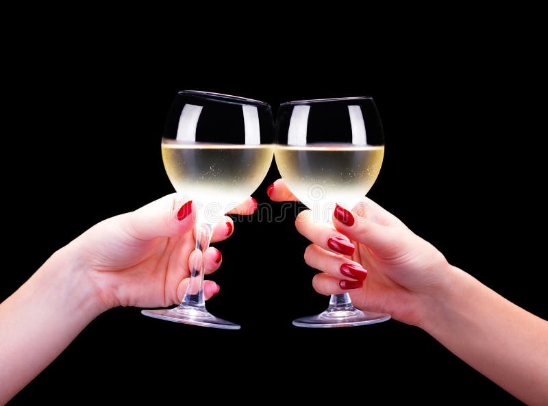 Romantic Toast, Whine Glass Stock Photo - Image of eating, grapes: 3982010