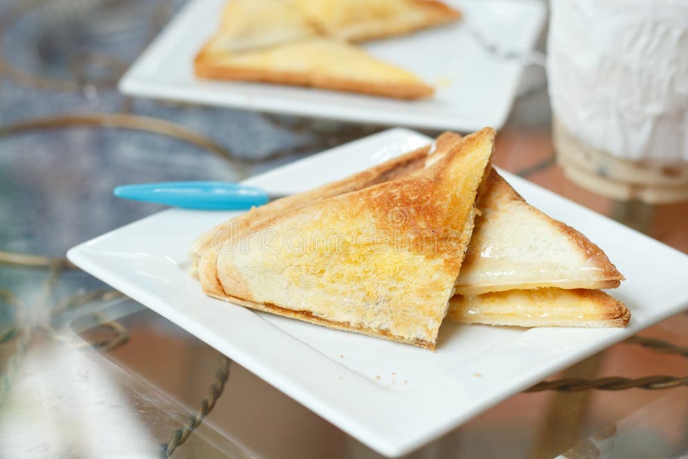 Toasts and coffee. stock photo. Image of cuisine, sweet - 57184022