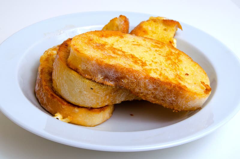 Toasts toasted with egg. stock image. Image of proteins - 89652445