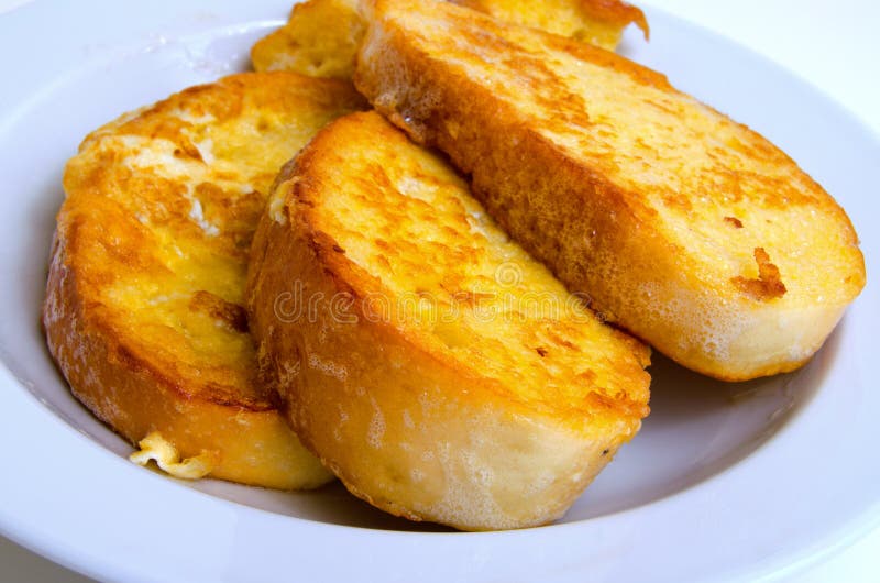 Toasts toasted with egg. stock photo. Image of breakfast - 89652454