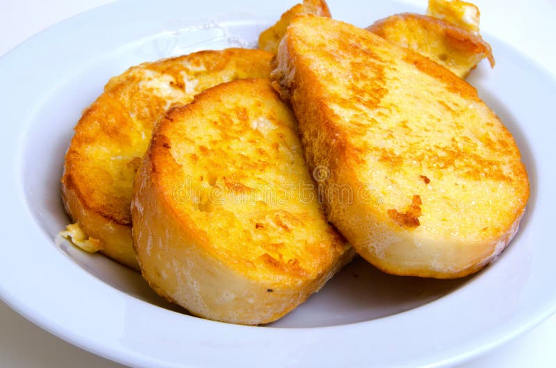 Toasts toasted with egg. stock image. Image of bread - 89652509