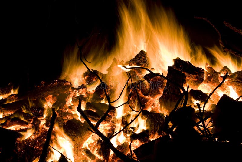 Toasty Fire Picture. Image: 4395176