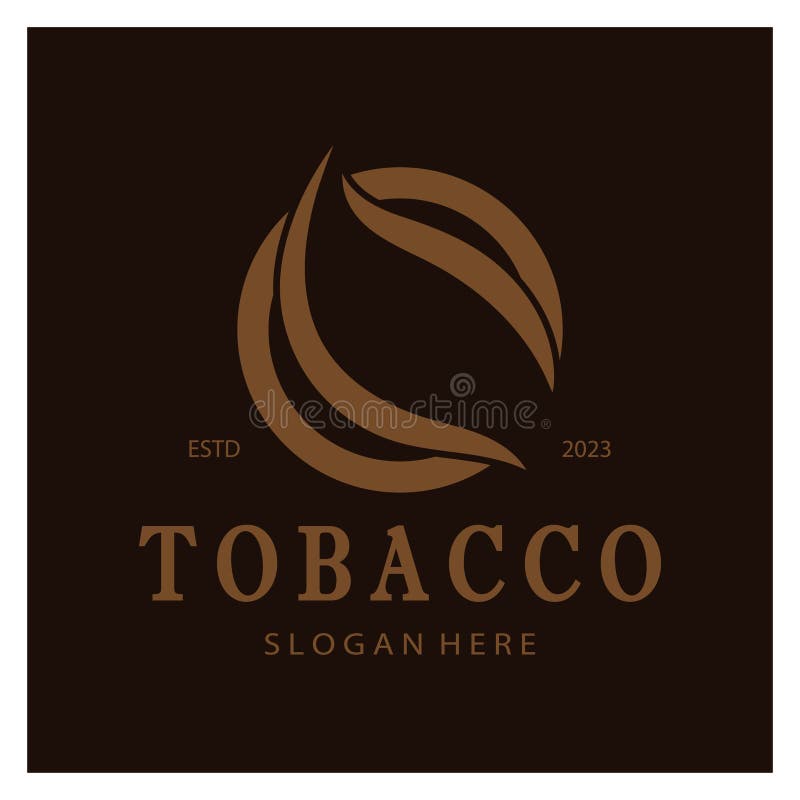 Tobacco Leaf Logo,tobacco Field and Tobacco Cigarette Logo Template ...