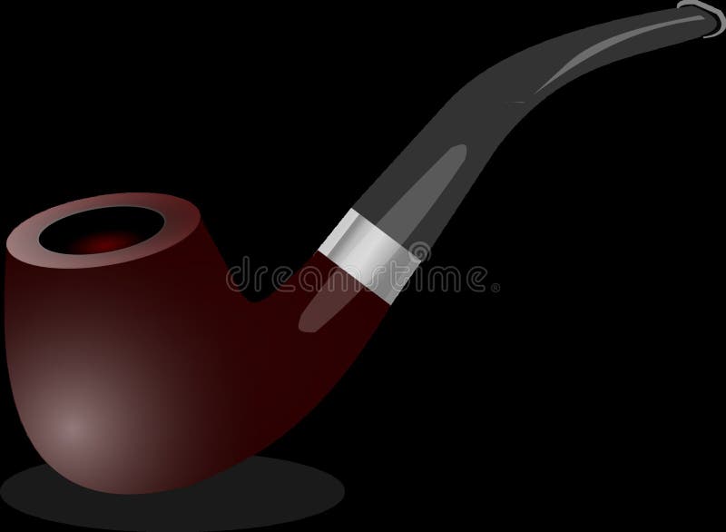 Tobacco Pipe, Product Design, Font, Product Stock Image - Image of ...
