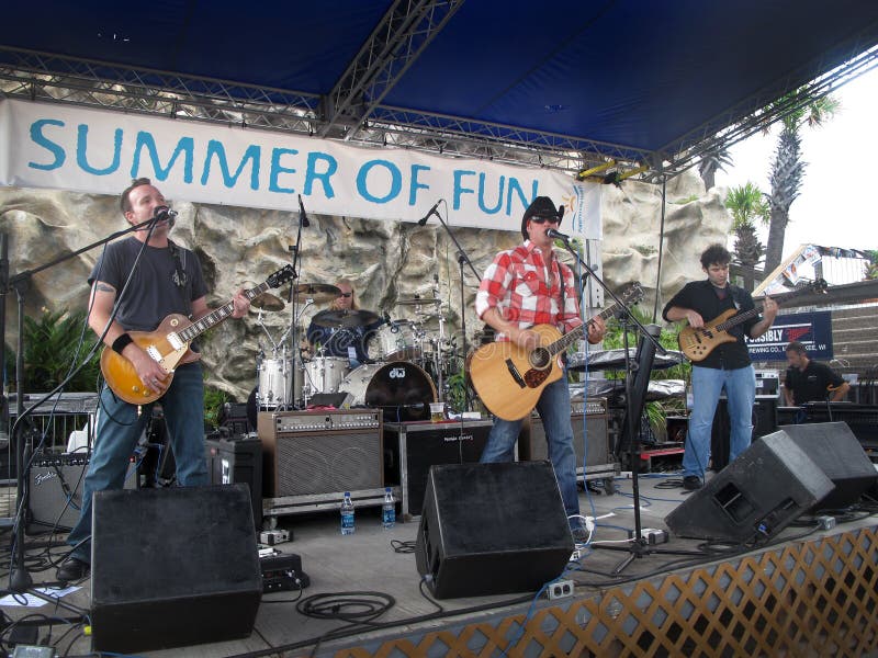 Tobacco Rd - Spinnakers Concert Editorial Stock Photo - Image of band ...