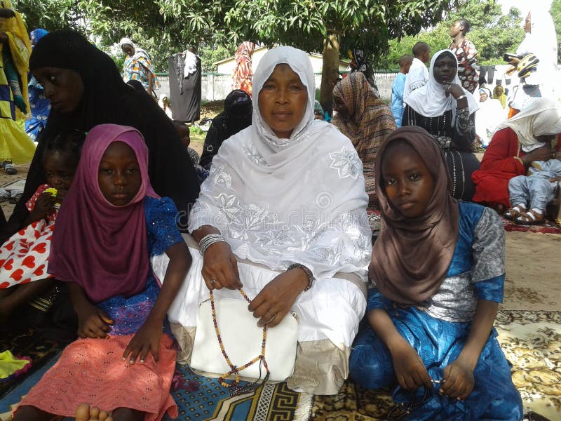 Tobaski Prayers editorial stock image. Image of prayers - 107436344