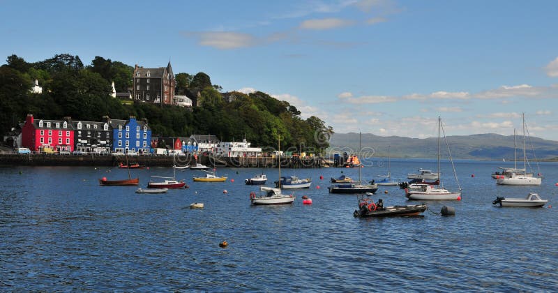 Tobermory Bay Tobermory Bay, Mull, Argll and Bute, Scotland, U.K Stock ...