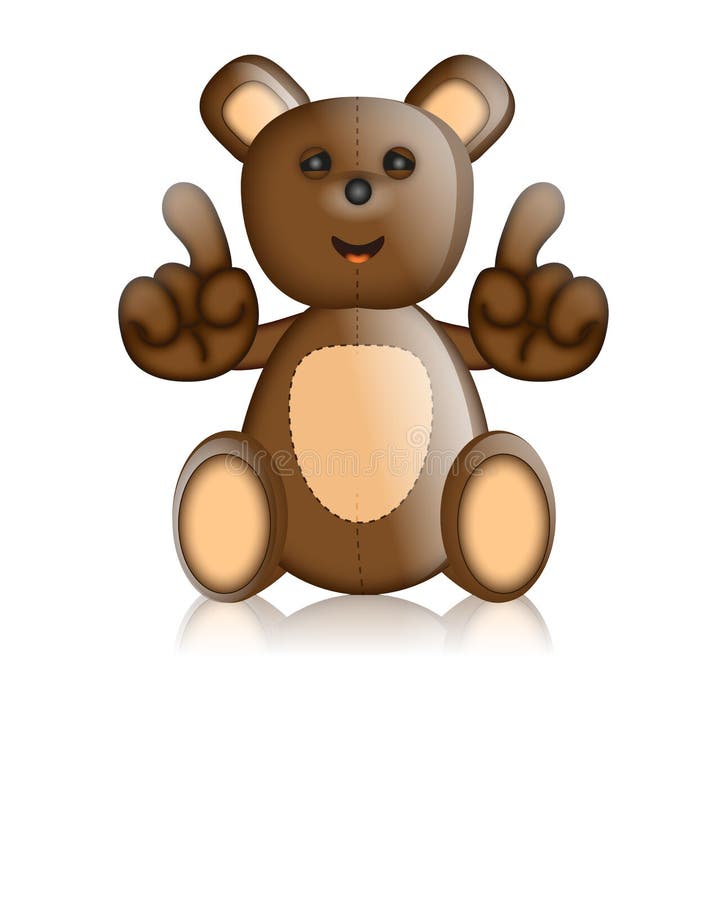 Toby Ted Teddy Toy Character Cartoon Stock Illustration - Illustration ...