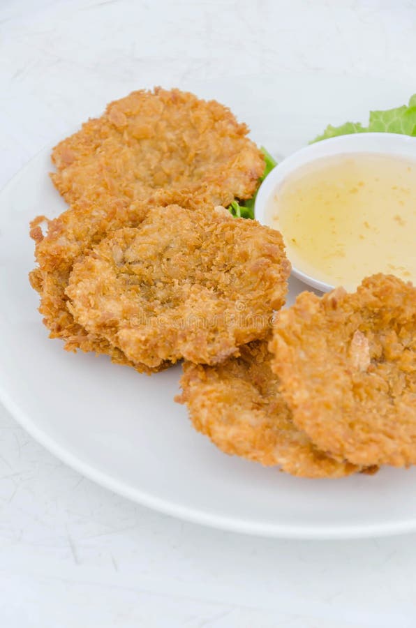 Tod Mun Kung stock photo. Image of prawn, cooked, traditional - 69627522