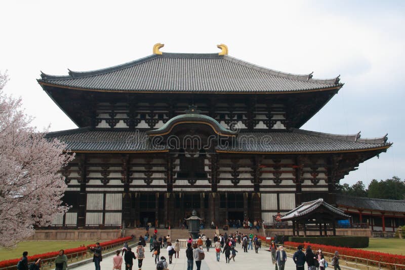 Todai-ji foto editorial. Imagen de imperial, parque, prefectura - 40321051