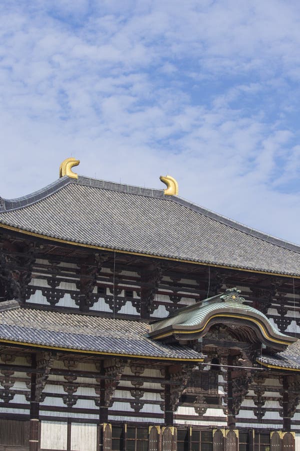 Todai-ji Tempel I Nara, Japan Redaktionell Arkivbild - Bild av ...