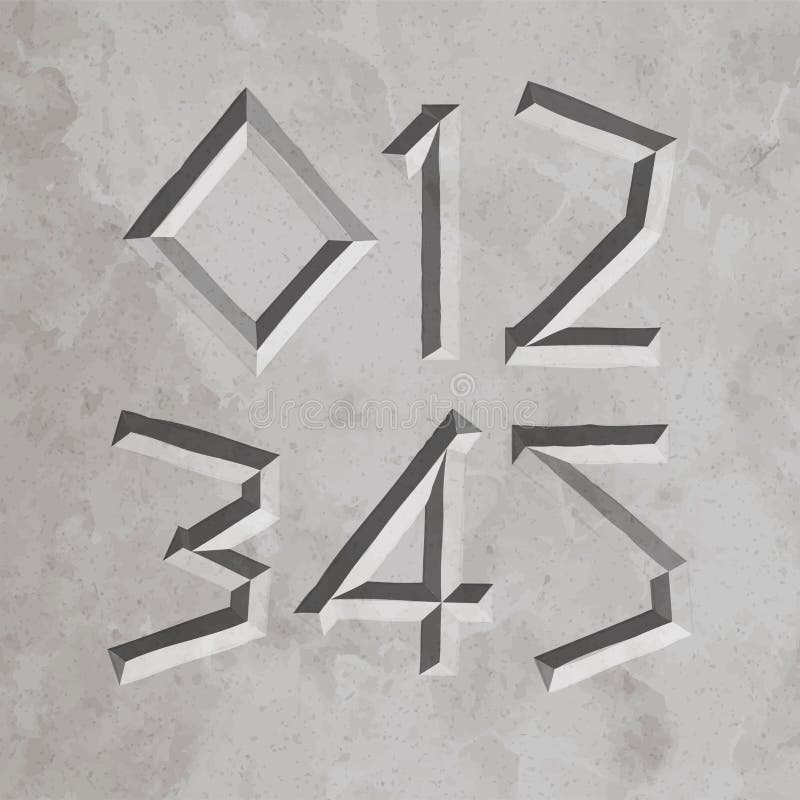 3647 Todas Las Letras Romanas Ilustración del Vector - Ilustración de ...