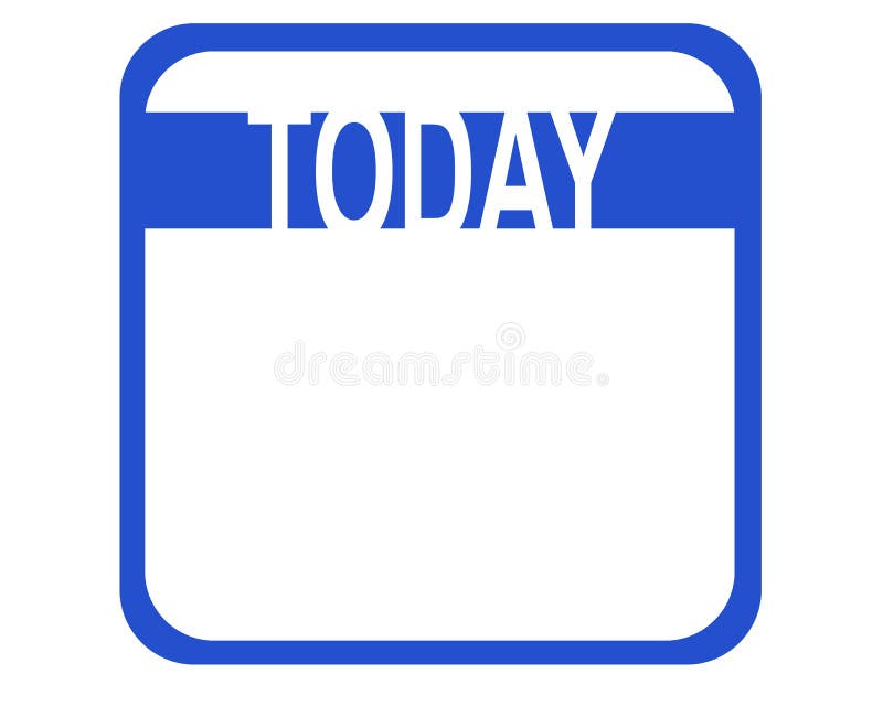 News Today With Blank Space Stock Illustration - Illustration of media ...