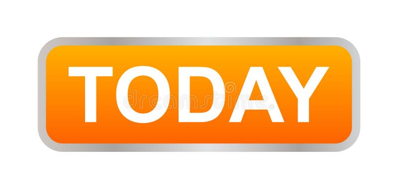 Today button stock vector. Illustration of discount - 123670846