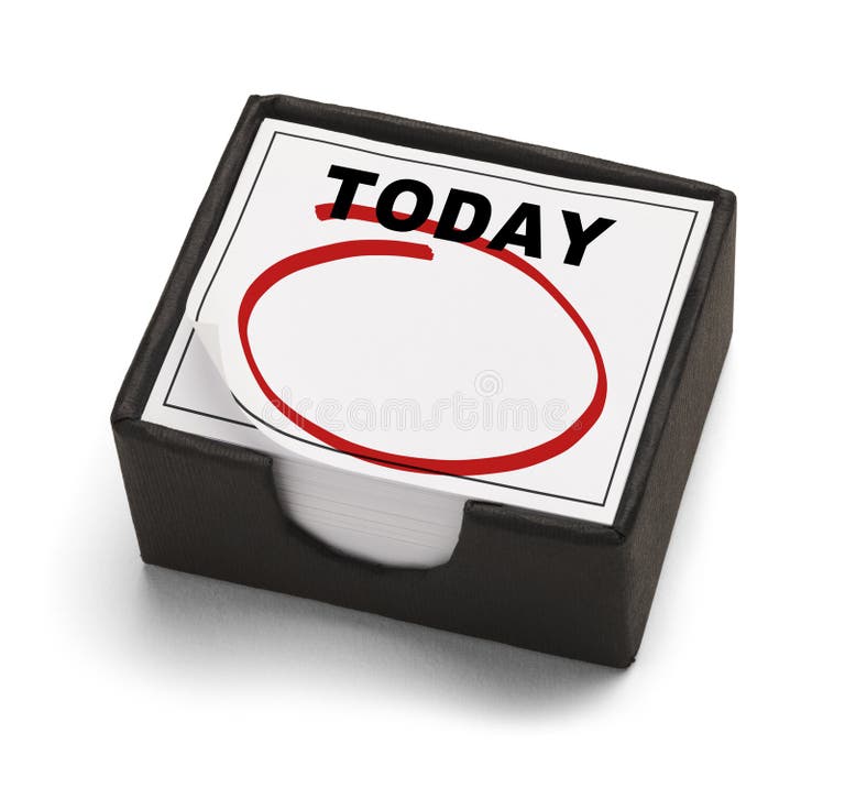 Today Calendar stock image. Image of calendar, ideas - 34640031