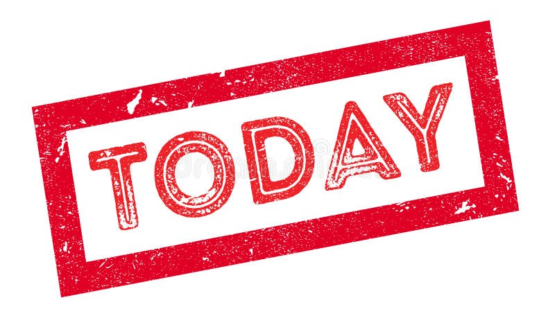 Today rubber stamp stock illustration. Illustration of grungy - 83195863