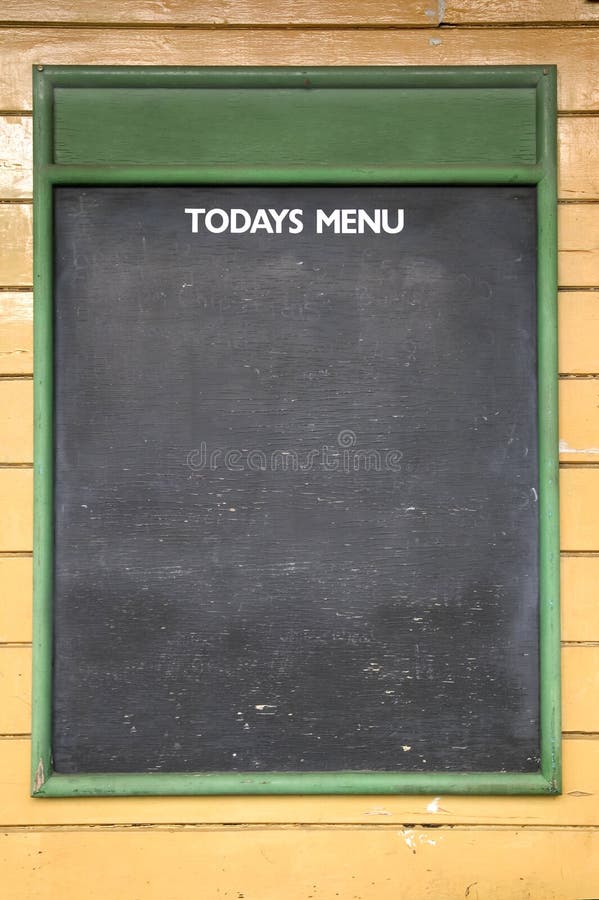Todays Menu sign stock photo. Image of blank, letter, dining - 6552082