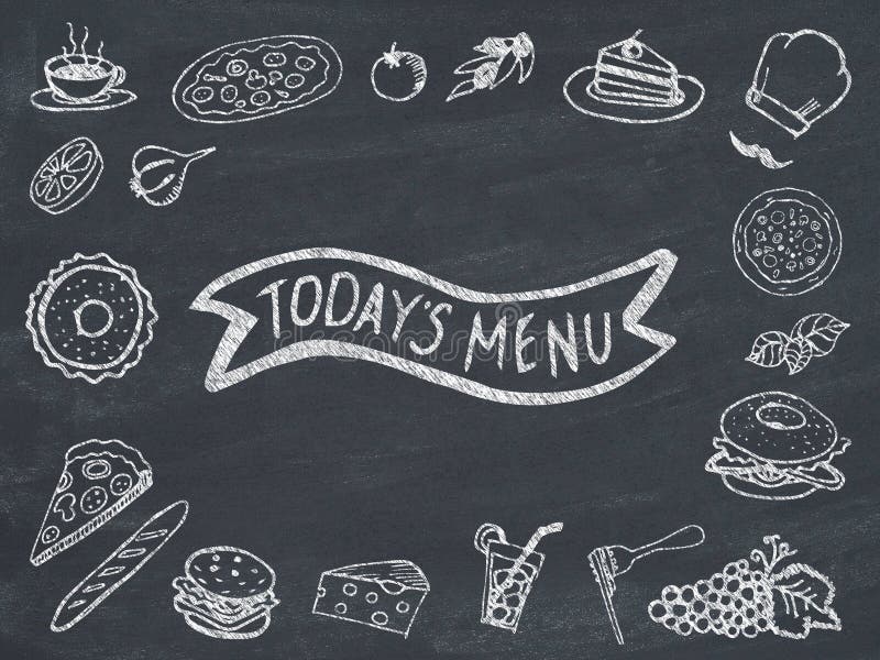 Todays Menu sign stock photo. Image of blank, letter, dining - 6552082