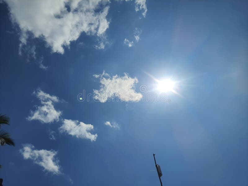 Today S Sky, Morning before Noon! Stock Photo - Image of morning, noon ...