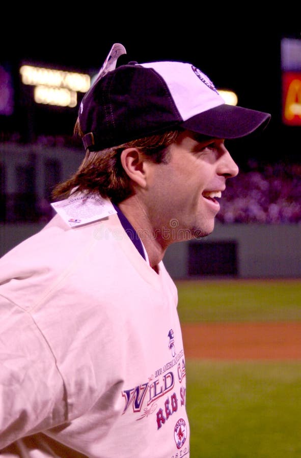 Todd Walker Boston Red Sox editorial stock photo. Image of player ...