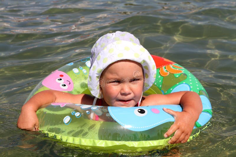 Toddler baby floats stock photo. Image of cute, float - 65971784