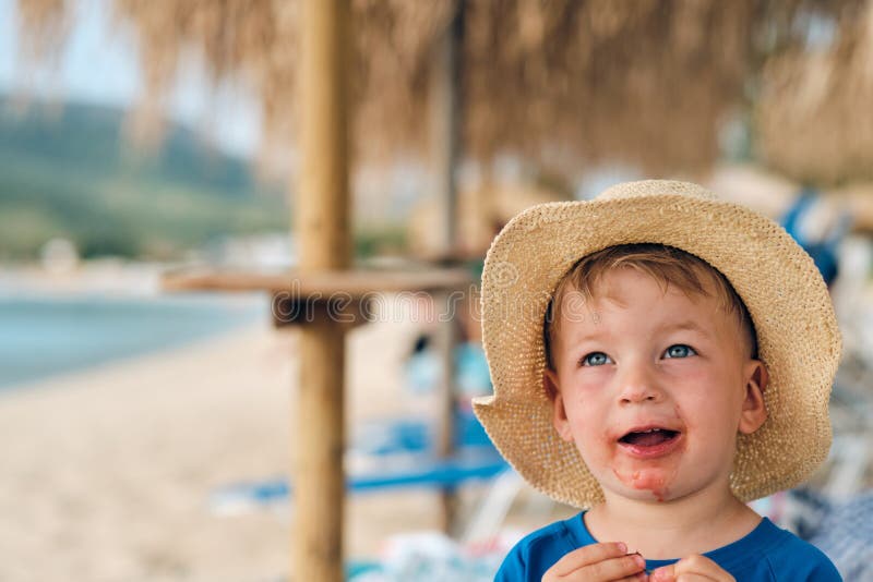Toddler boy on beach stock image. Image of greece, portrait - 156572051 Toddler boy on beach stock image. Image of greece, portrait - 156572051